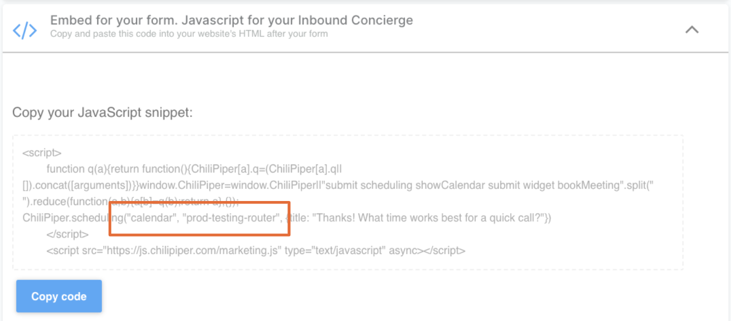 Running Form Concierge Using Query String Parameters – Chili Hub