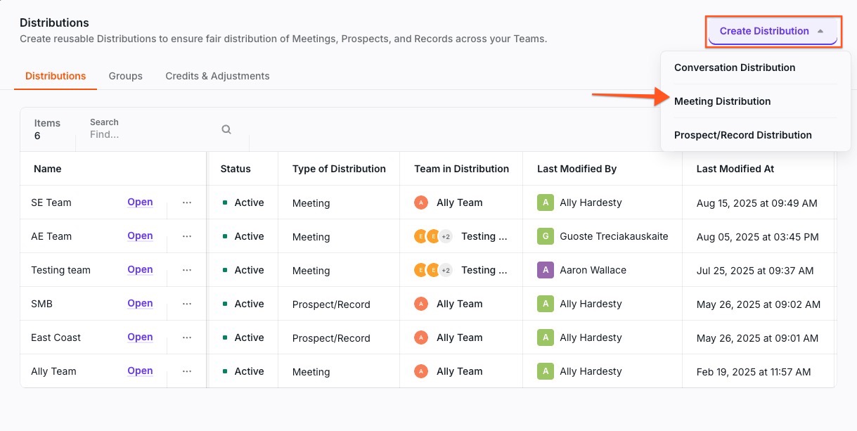 Setting up your Distributions – Chili Hub